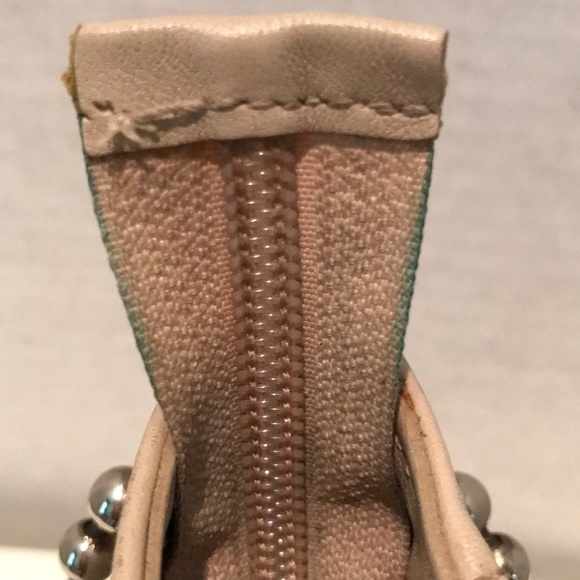 Furla | Bags | Furla Cream Leather Shoulder Bag Chain Strap | Poshmark